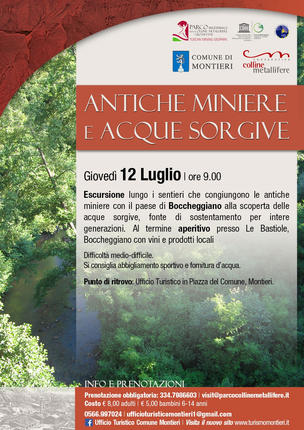 Qui Maremma Toscana - Antiche Miniere e Acque Sorgive - Escursione a Boccheggiano